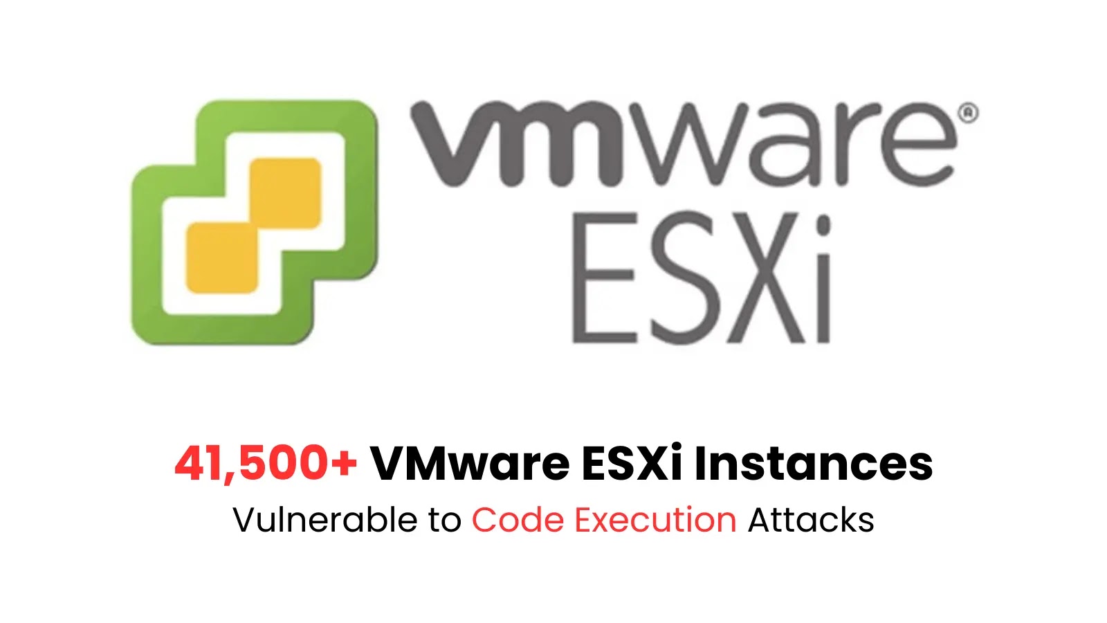 41500 Vmware Esxi Instances Vulnerable To Code Execution Attacks
